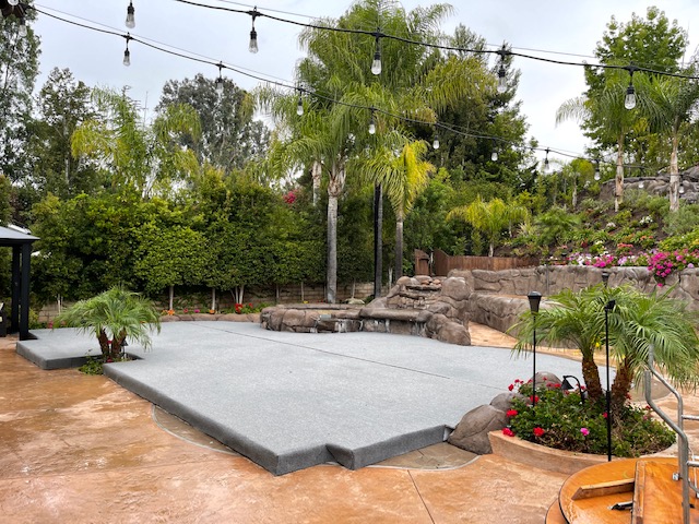 Dance Floor Pool Covers In Orange County–New Port Beach – Dance Floor ...