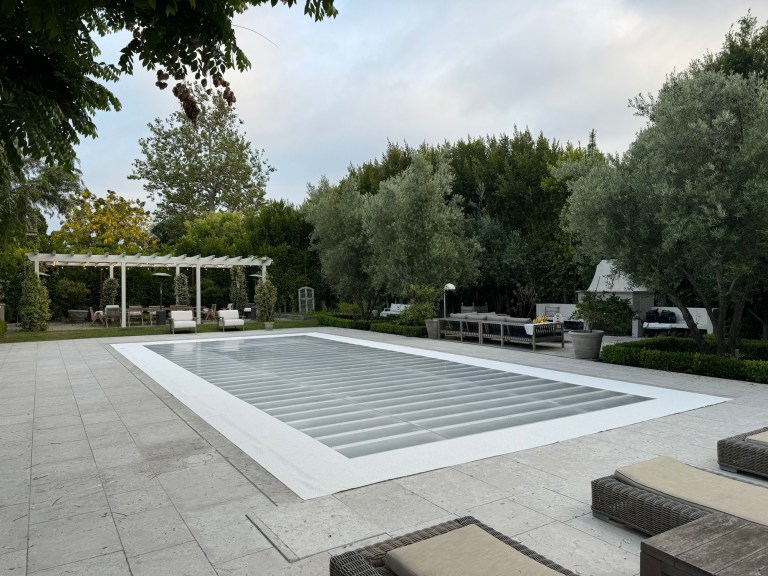 Flush plexiglass, dance floor pool cover Hancock park – Dance Floor ...