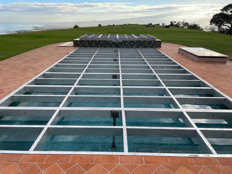Dance Floor Pool Cover Rental Los Angeles-Plexi Glass Acrylic Hard ...