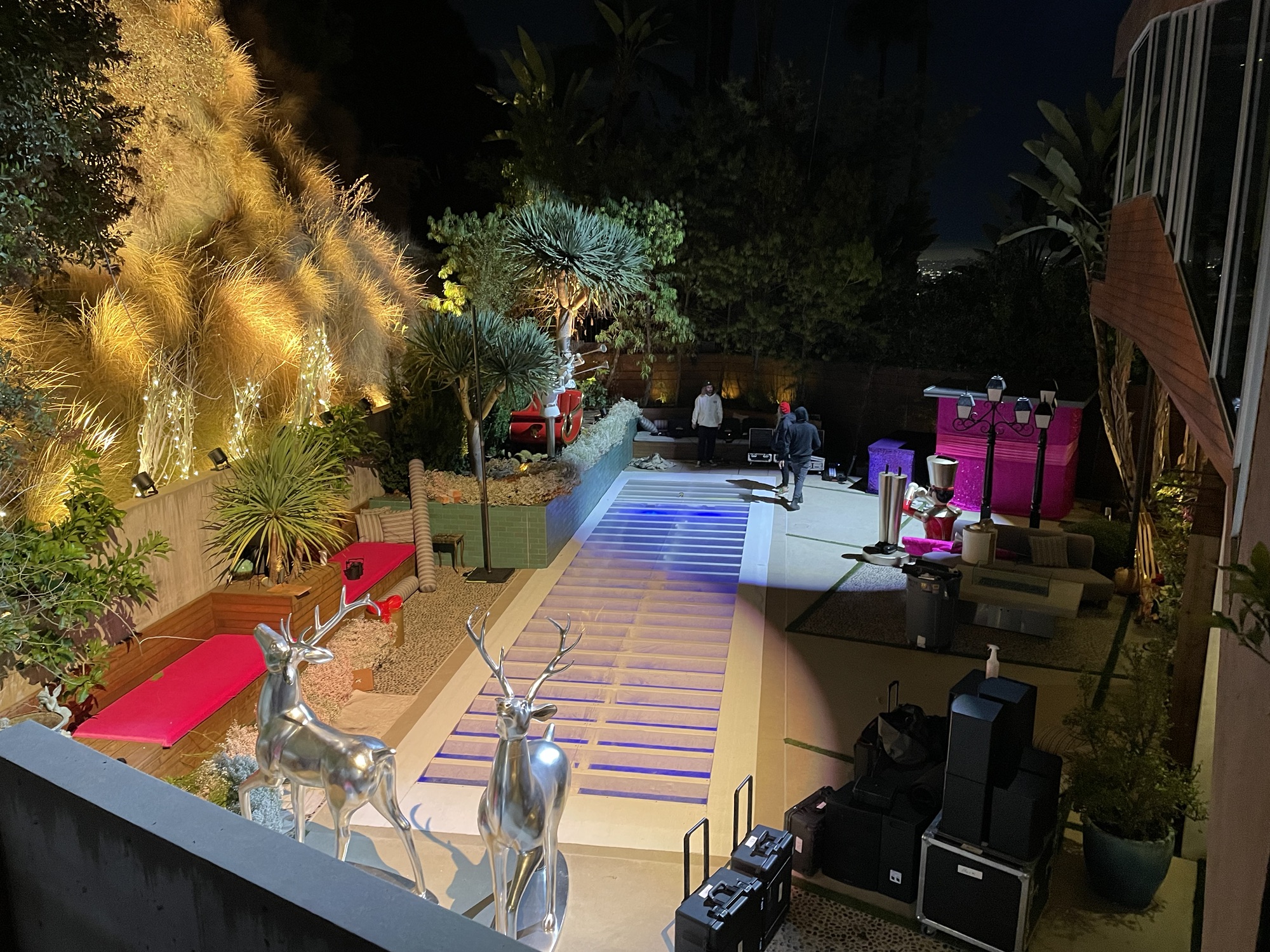 Dance Floor Pool Cover Rental Los Angeles-Plexi Glass Acrylic Hard ...