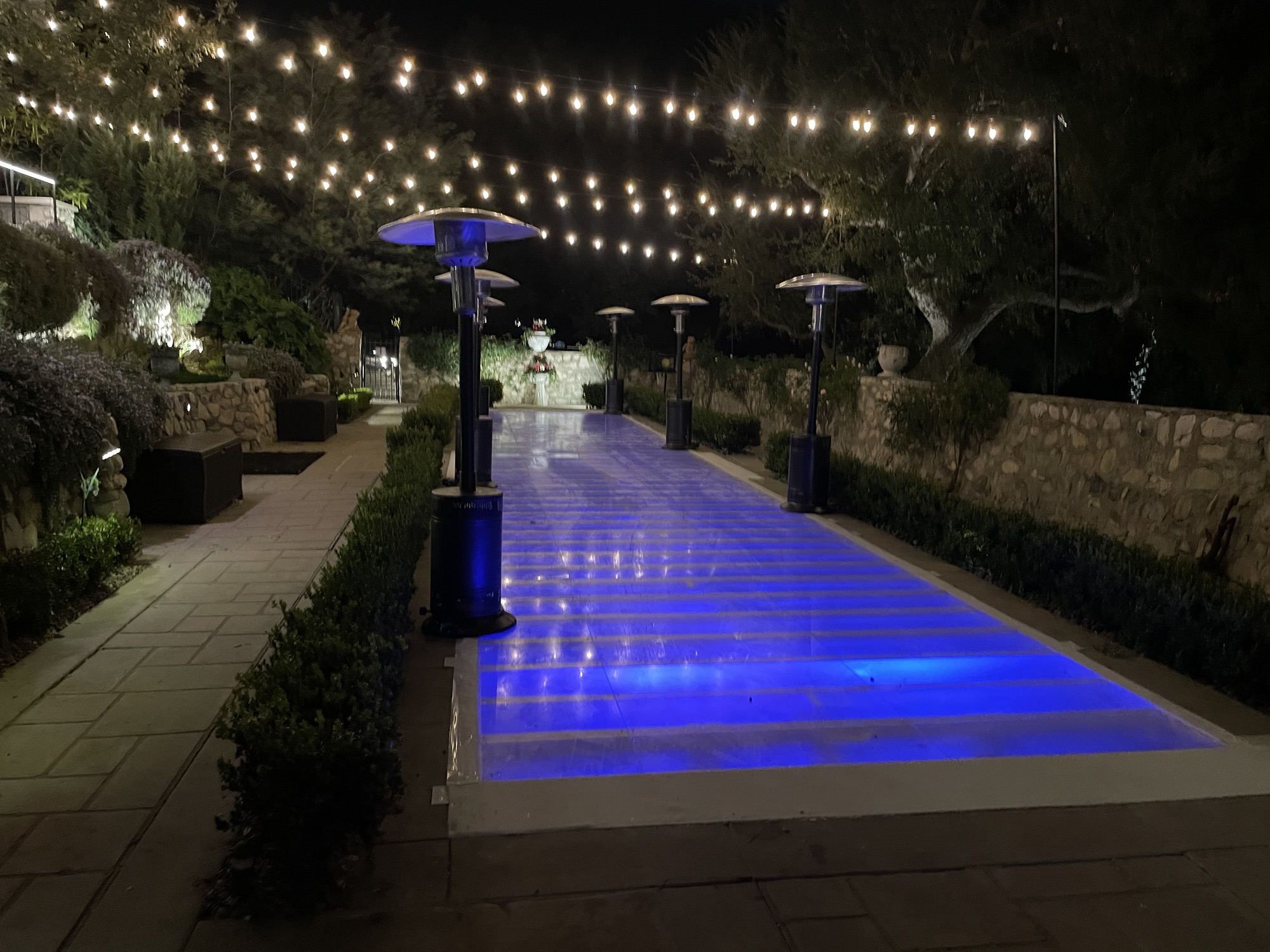 Dance Floor Pool Cover Rental Los Angeles-Plexi Glass Acrylic Hard ...