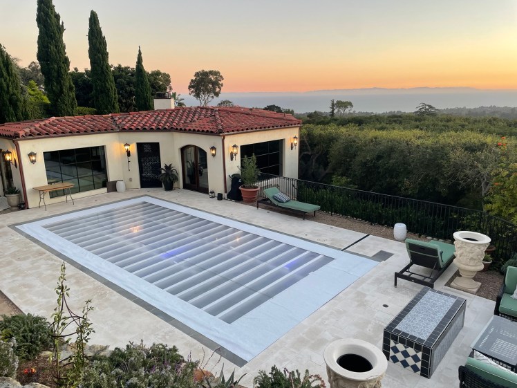 Dance Floor Pool Cover Rental Los Angeles-Plexi Glass Acrylic Hard ...