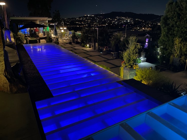 Dance Floor Pool Cover Rental Los Angeles-Plexi Glass Acrylic Hard ...
