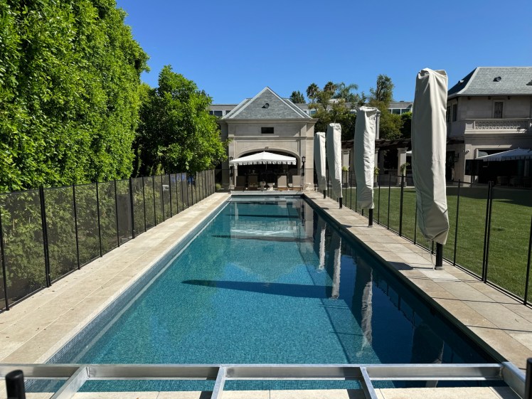 Dance Floor Pool Cover Rental Los Angeles-Plexi Glass Acrylic Hard ...
